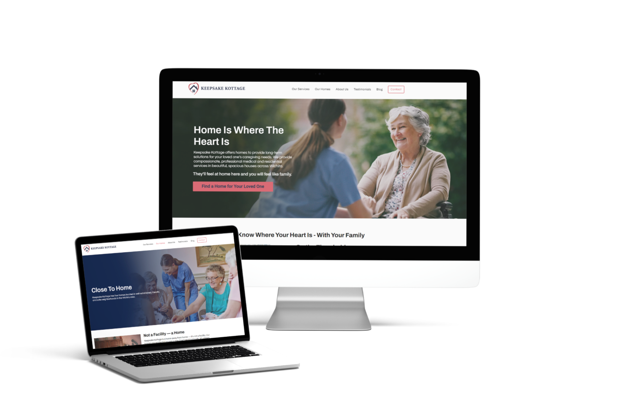Branding and Website for Keepsake Kottage | Prime Concepts Group